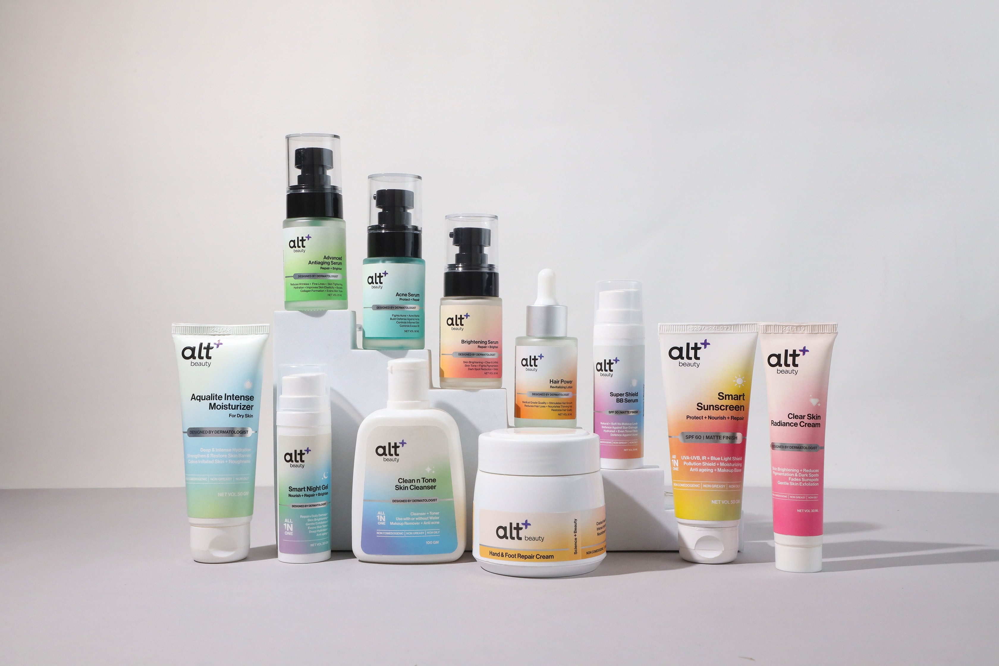 SPF, Hair Care, Antiaging, Acne & More With altBeauty Skincare